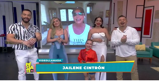Jailene Cintrón firme en su recuperación | Pégate al Mediodía | wapa.tv