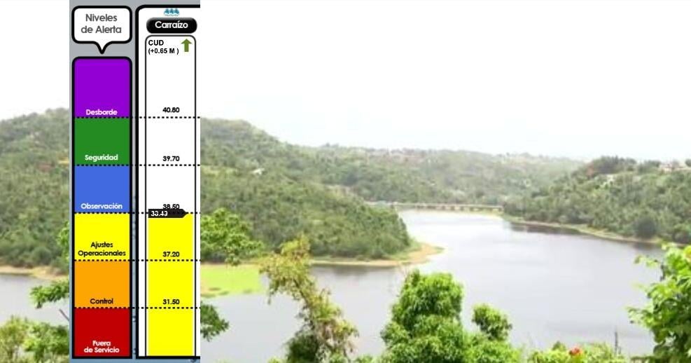 Aumenta nivel del embalse Carraízo | Locales | wapa.tv