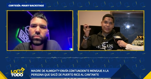 "Se están aprovechando de él" reacciona madre de Almighty ante su ...