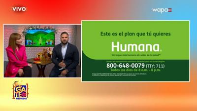Nuevos beneficios del plan Humana 12/14/22 | Pégate al Mediodía | wapa.tv