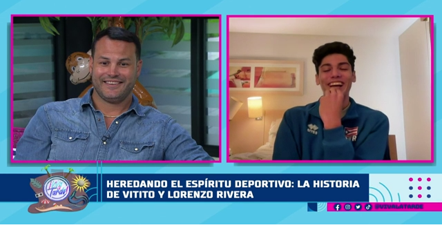 Victor "Vitito" Rivera y su hijo comparten la pasión por el voleibol ...