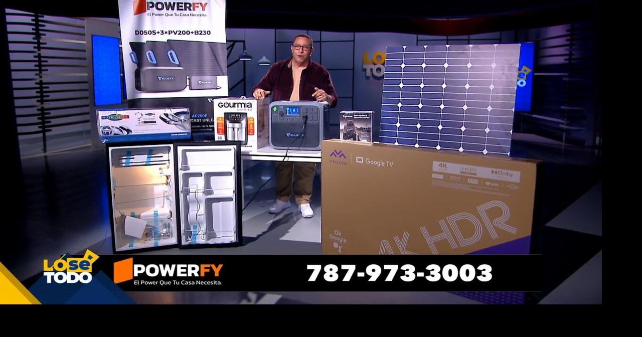 Adquiere tu batería solar portátil con Power FY | Lo Sé Todo | wapa.tv