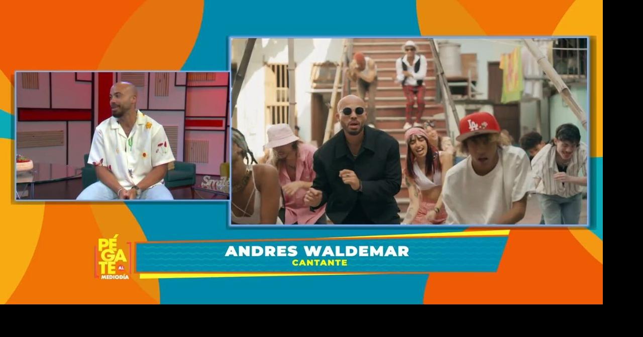 Andrés Waldemar le pone mucho sabor a su nuevo sencillo | Pégate al Mediodía | wapa.tv