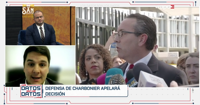 Defensa de Charbonier apelará decisión | Los Datos Son Los Datos | wapa.tv