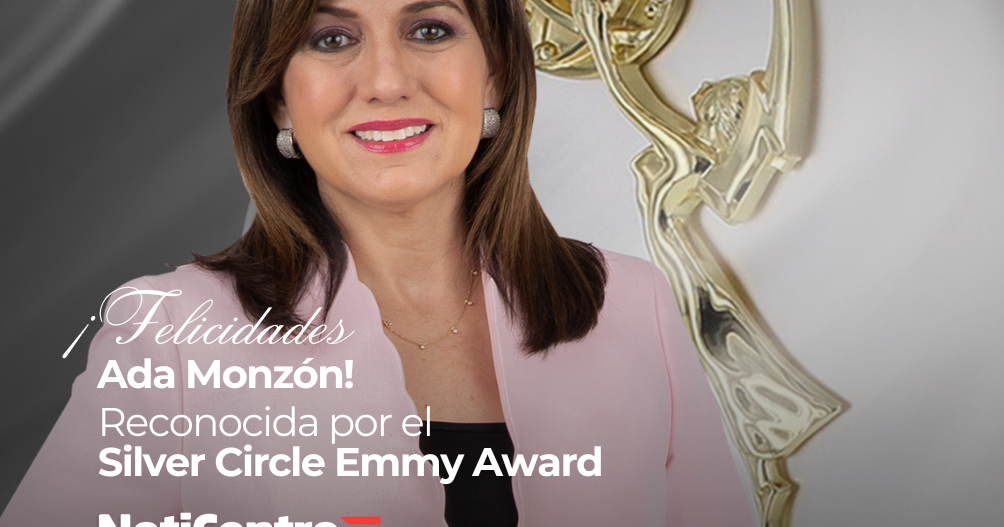 Ada Monzón recibe premio EMMY "Silver Circle" de la Academia de Artes y ...