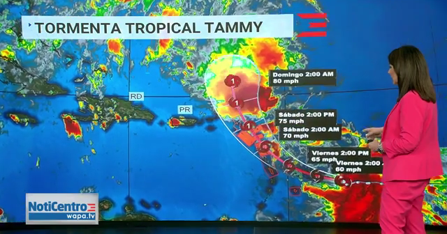 Tormenta Tammy pasaría a 200 millas al este de Puerto Rico el sábado ...