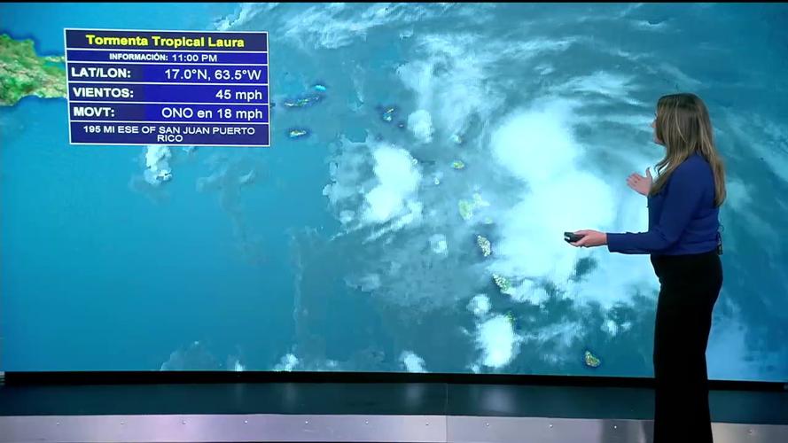 Reajustan trayectoria del paso de la tormenta Laura | Tu Tiempo | wapa.tv