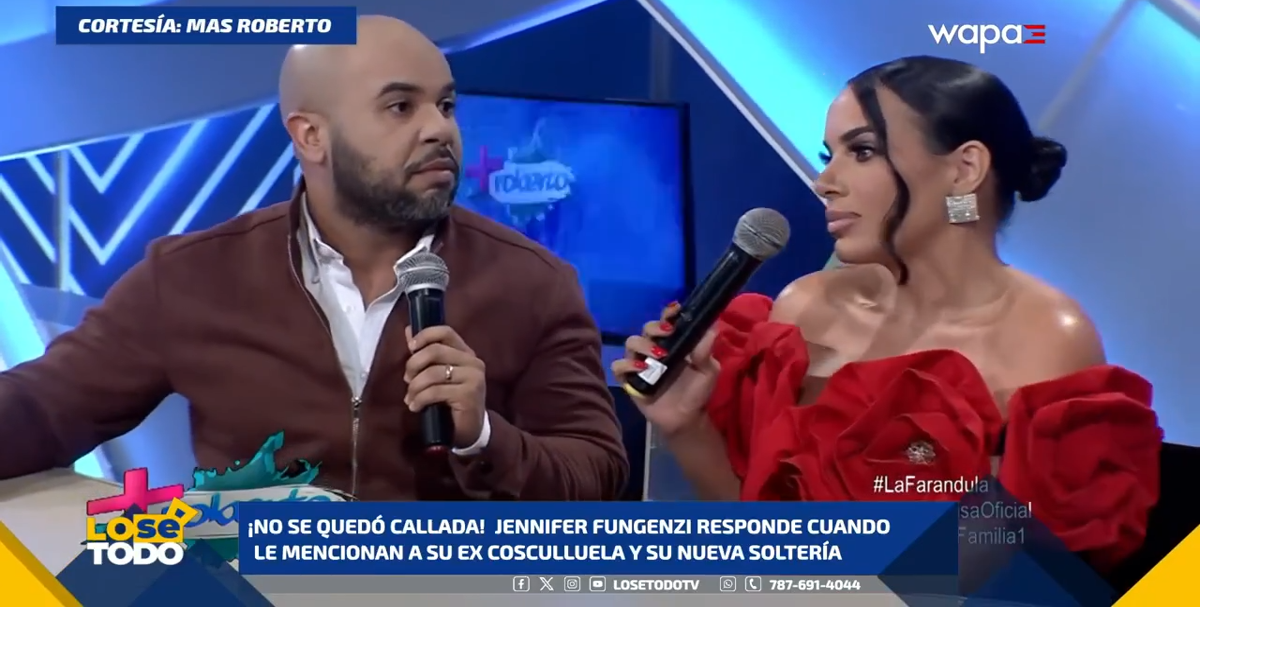 Jennifer Fungenzi opina sobre Cosculluela y su nueva soltería | Lo Sé ...