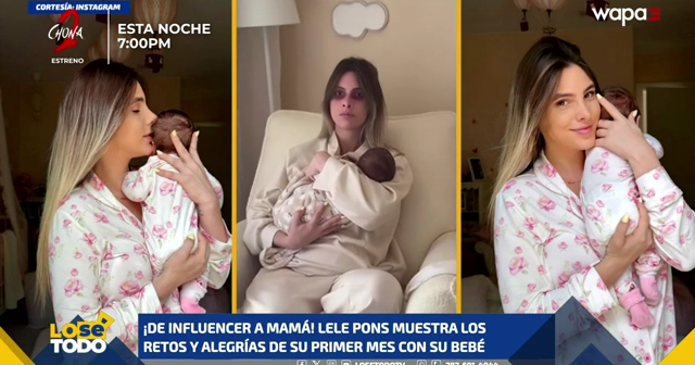 Lele Pons muestra los reto y alegrías de su primer mes con su bebé | Lo ...