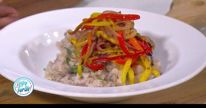 Receta Majado De Malanga Con Bacalao Viva La Tarde Wapatv