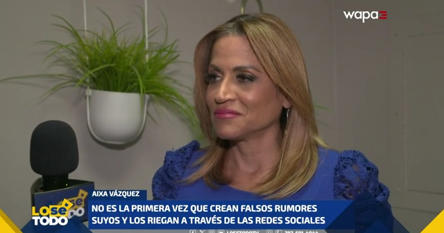 Aixa Vázquez habla sobre falsa publicación sobre ella | Lo Sé Todo ...
