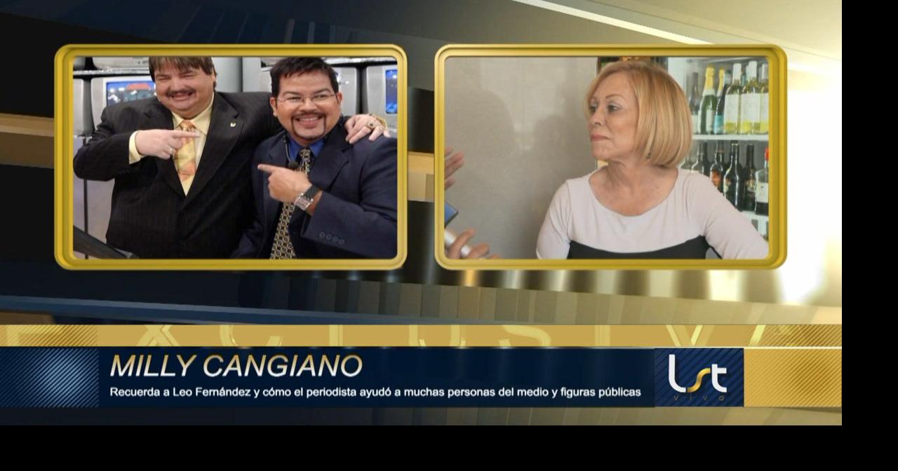 Milly Cangiano recuerda a Leo Fernández | Lo Sé Todo | wapa.tv