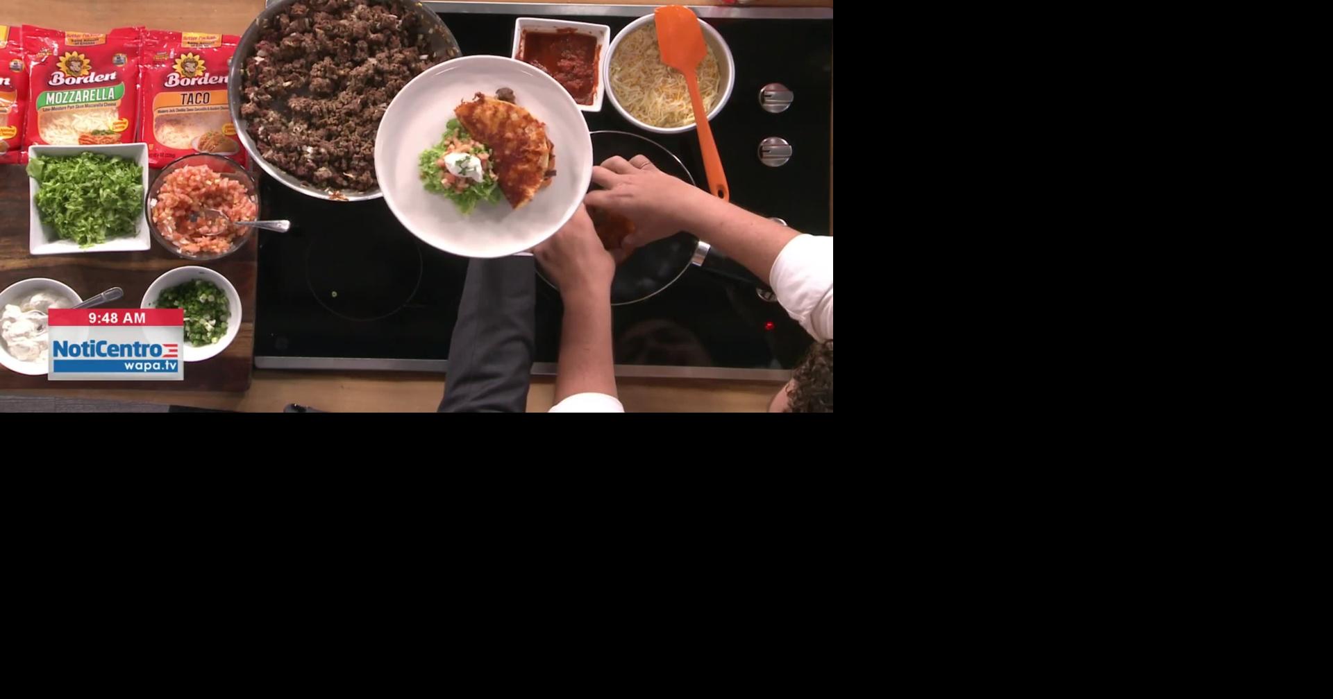 Chef Colo cocina taco pizzas con Borden, segunda parte | Estilo de Vida ...