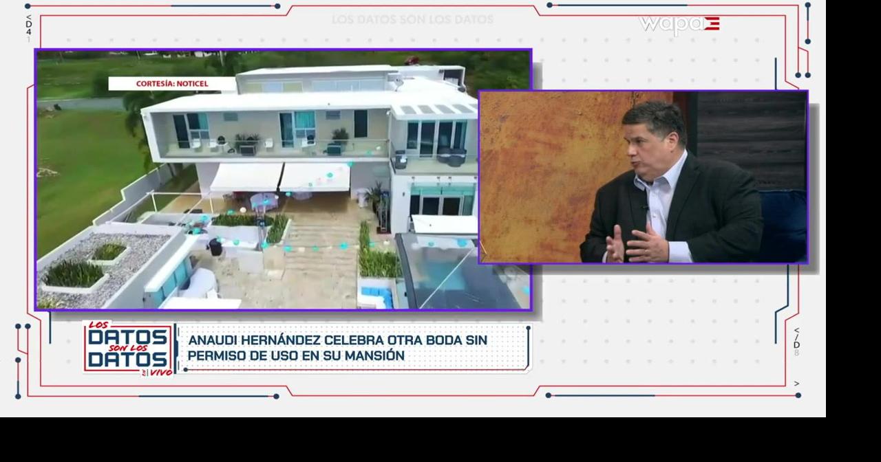 Anaudi Hernández celebra otra boda sin permiso de uso en su mansión ...
