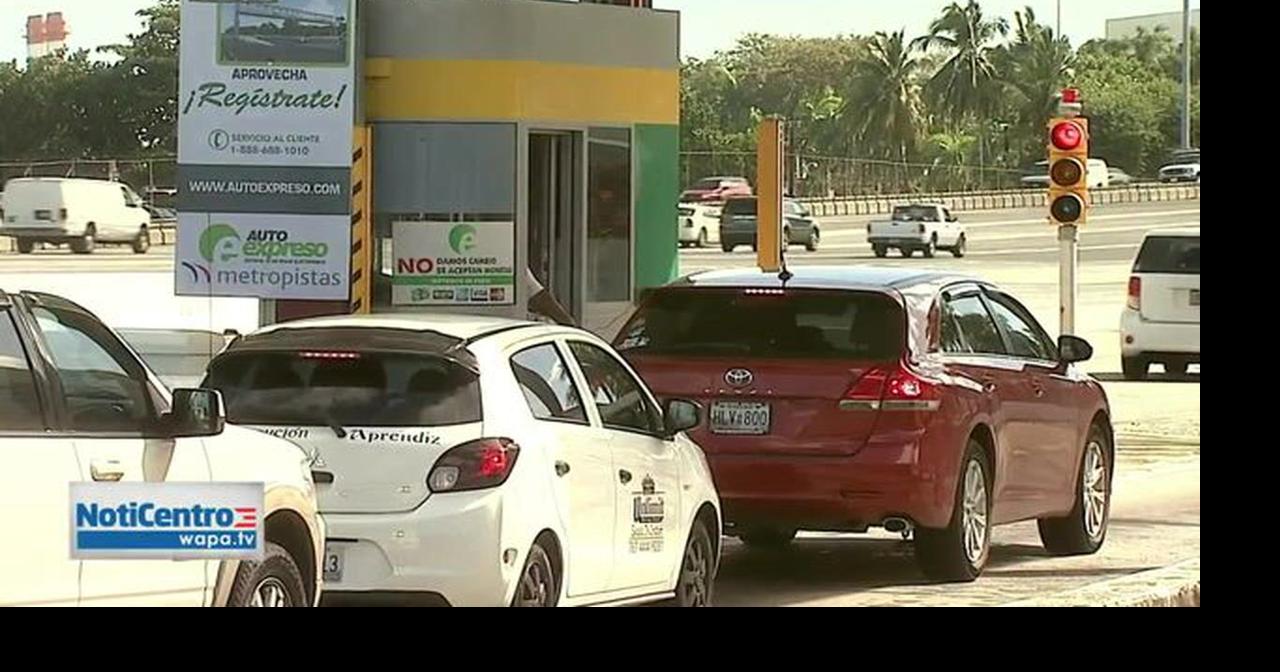 Largas filas para recargar cuentas de AutoExpreso | Locales | wapa.tv