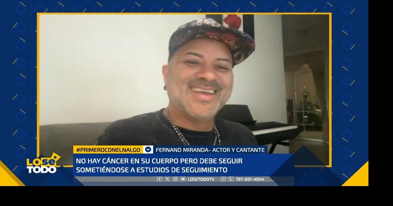 Libre de cáncer Fernan Miranda | Lo Sé Todo | wapa.tv