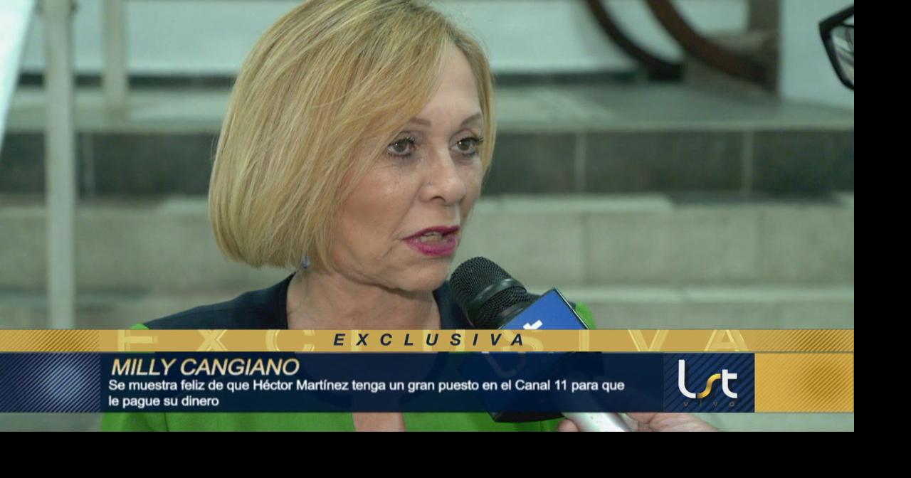 Milly Cangiano vuelve a advertirle a Héctor Martínez | Lo Sé Todo | wapa.tv