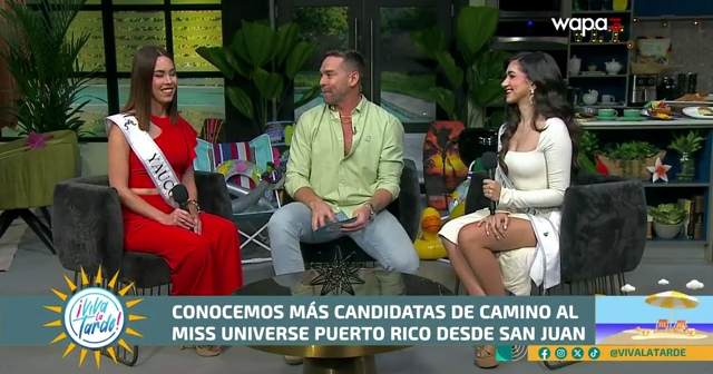 Rumbo a la corona: Miss Yauco y Miss San Sebastián nos visitan en Viva ...