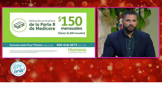 Humana Gold Plus Platino es el plan para ti | Viva La Tarde | wapa.tv