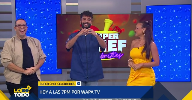 En su etapa culminante Super Chef Celebrities | Lo Sé Todo | wapa.tv
