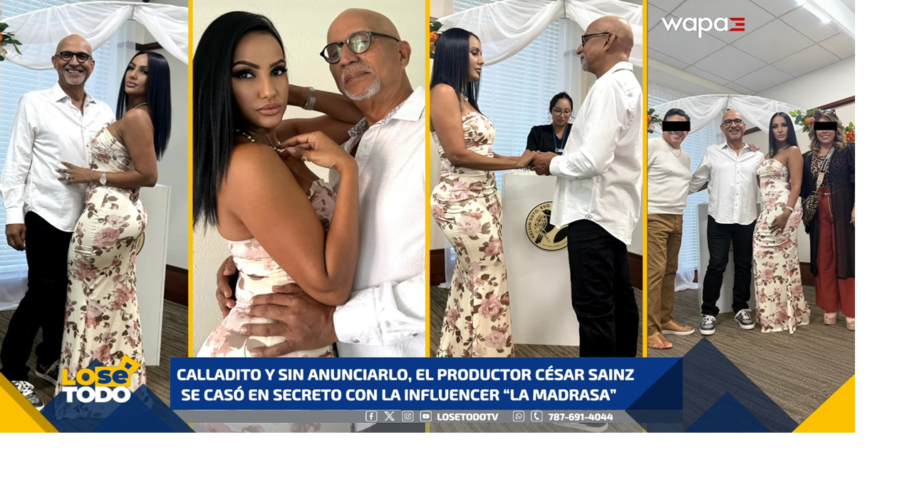 César Sainz se casa en secreto | Lo Sé Todo | wapa.tv