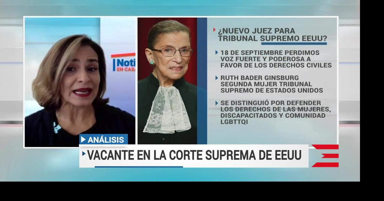 Zoé Laboy explica proceso para llenar vacante de Ruth Bader Ginsburg en ...