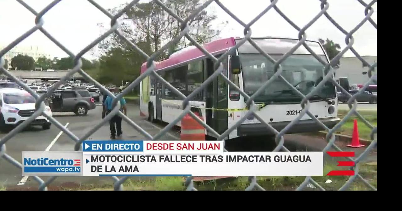 Motorista muere tras chocar contra guagua de la AMA en Santurce ...