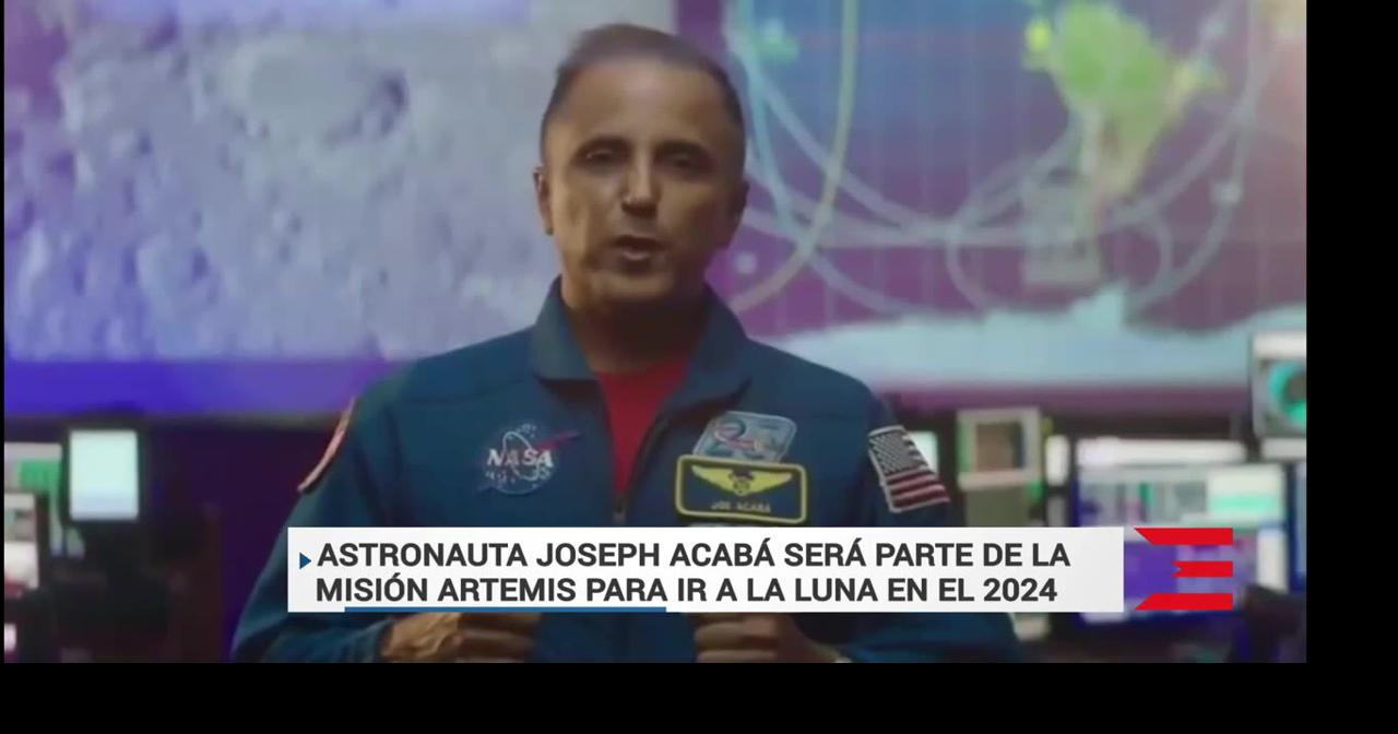 Astronauta Joseph Acabá formará parte de la misión Artemis | Locales ...