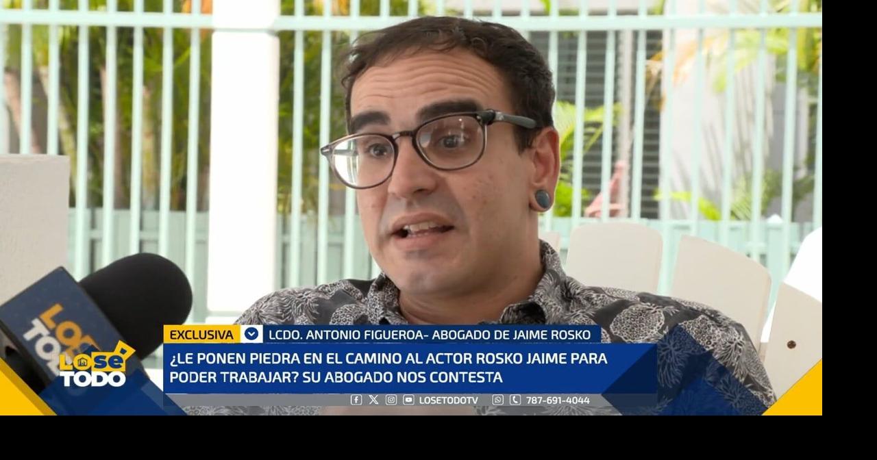 Continúa pasando sin sabores el comediante Rosko Jaime | Lo Sé Todo ...