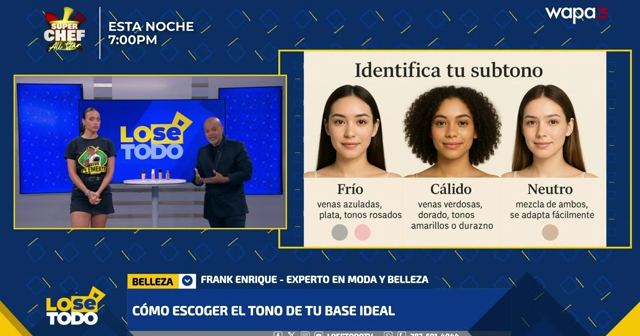 Frank Enrique te enseña a escoger el tono perfecto de base | Lo Sé Todo ...