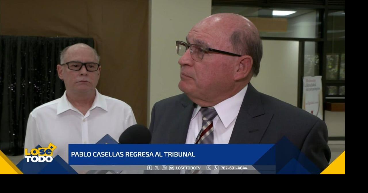 Pablo Casellas regresa al tribunal | Lo Sé Todo | wapa.tv