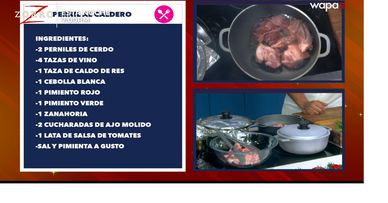 Receta: Pernil al caldero con el toque del chef Piñeiro | Viva La Tarde ...