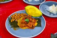 Receta: Pastel al caldero, guiso de masas de cerdo criollo, garbanzos ...