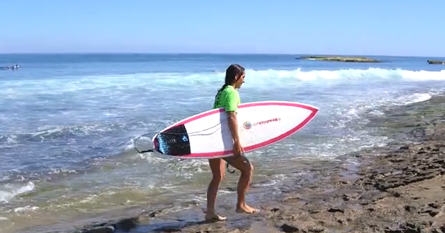 Zoe Benedetto y Joaquín Del Castillo, ganadores del Corona Pro Surf ...