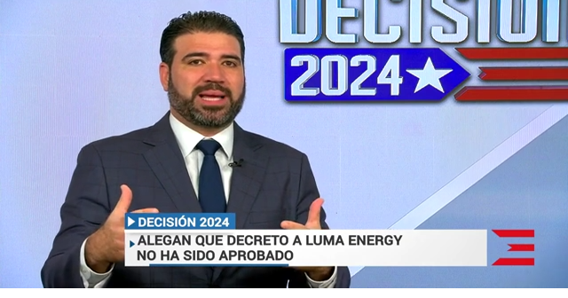 Decisión 2024: Carlos Mercader discute posible decreto económico a LUMA ...