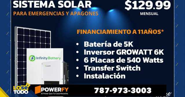 Powerfy es el sistema solar que necesitas | Lo Sé Todo | wapa.tv