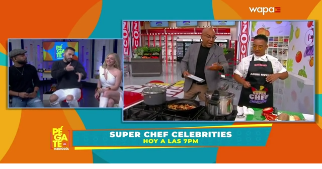 ¿Qué pasó en Super Chef Celebrities? | Pégate al Mediodía | wapa.tv