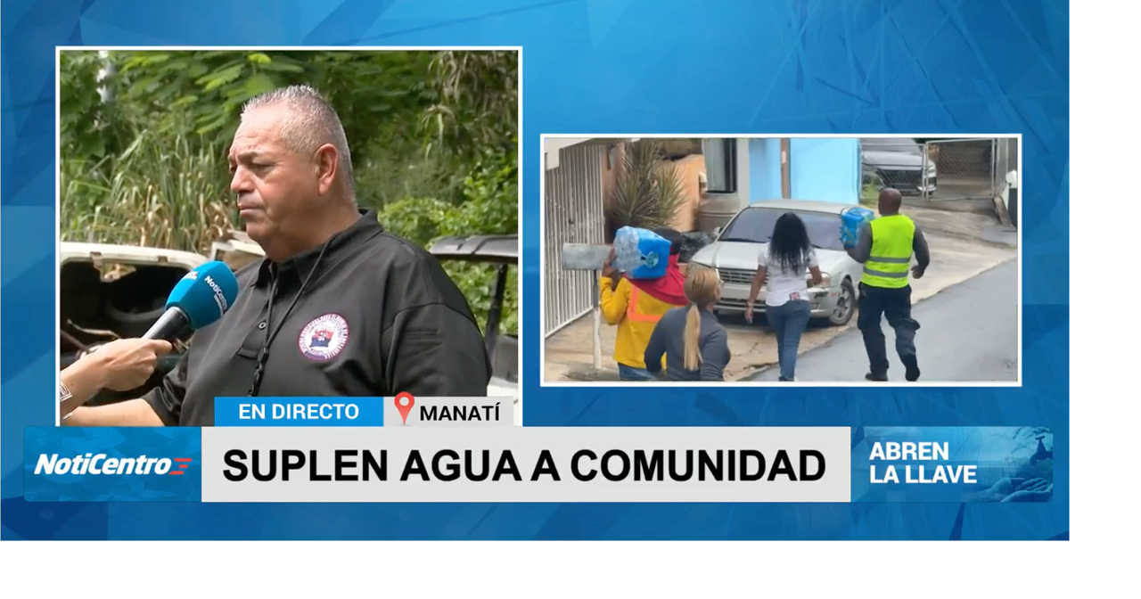 Municipio de Manatí continúa supliendo agua mientras esperan ...