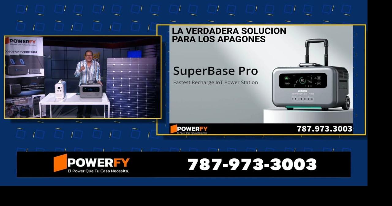 La verdadera solución a los apagones la tiene Power FY 06/22/23 | Lo Sé ...