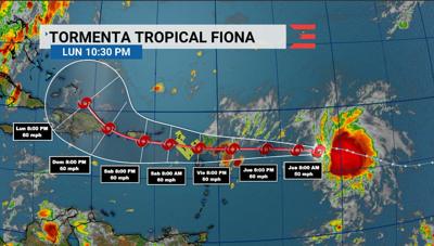 Tormenta Tropical Fiona continúa su trayectoria por el Atlántico | Tu Tiempo | wapa.tv