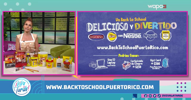 Back to school delicioso y divertido con Nestle | Viva La Tarde | wapa.tv