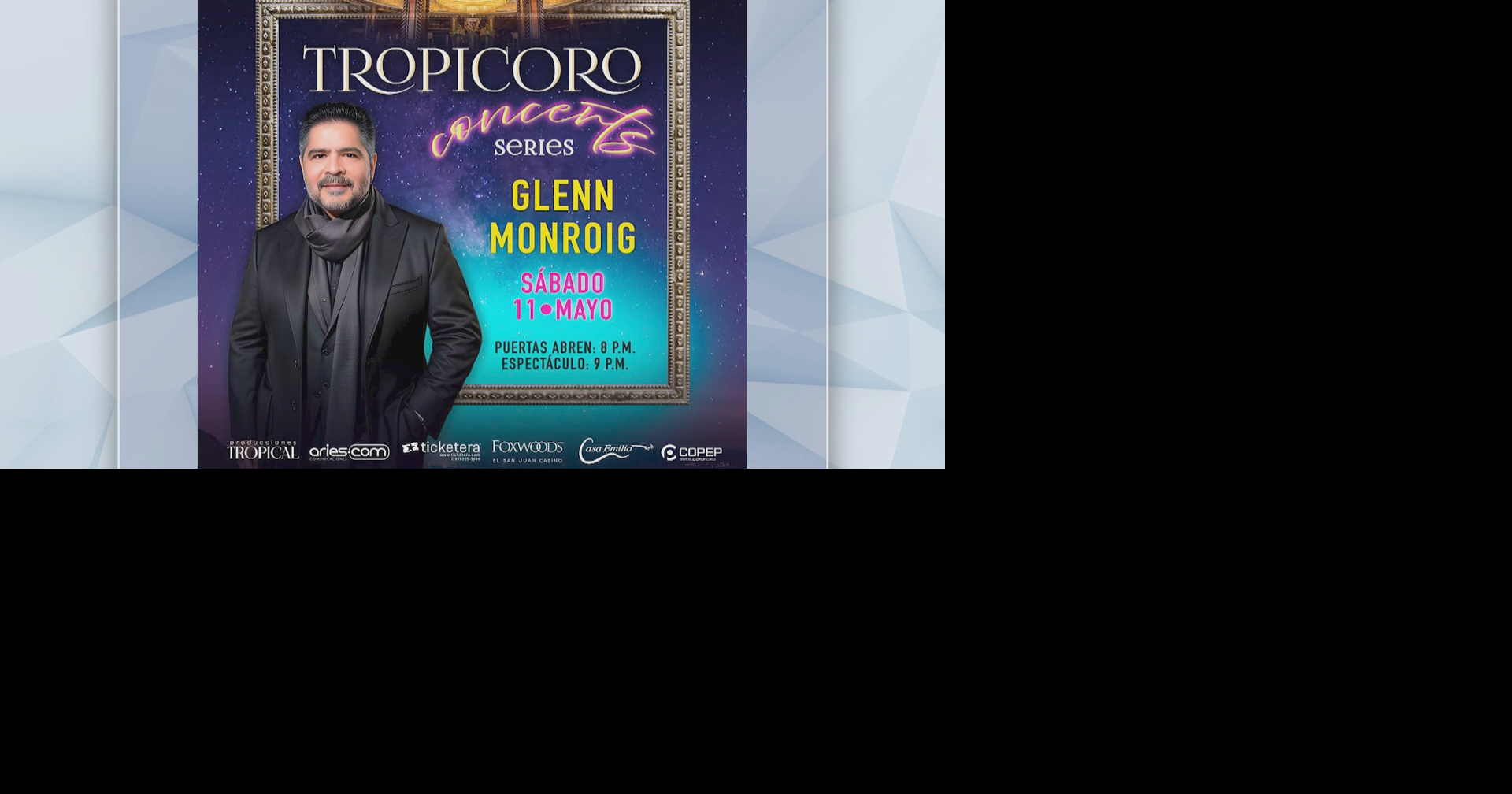 Glenn Monroig presenta concierto para las madres | Entretenimiento | wapa.tv