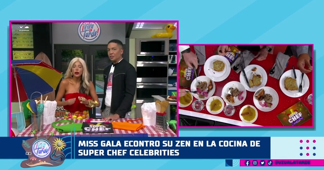 Miss Gala asegura que encontró su “zen” en la cocina de Súper Chef ...