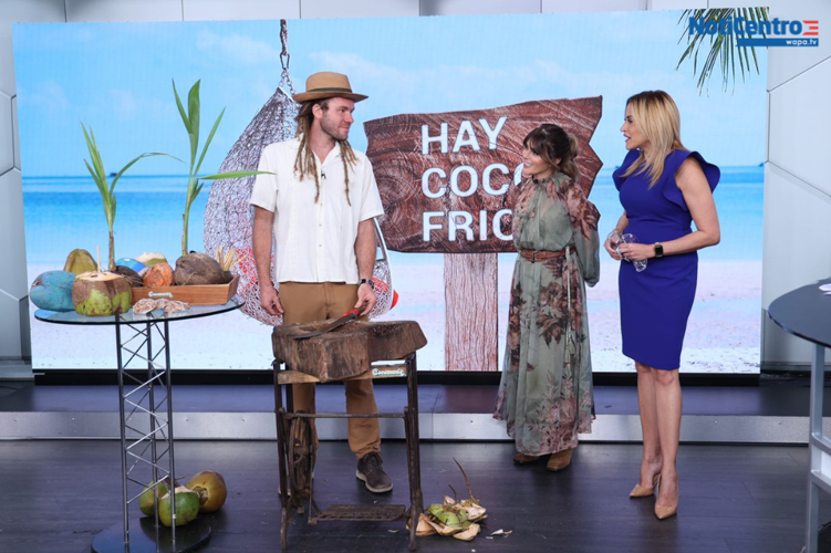 Kany García llega con su "Agüita e' Coco" a NotiCentro al Amanecer ...