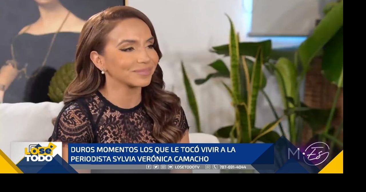 Sylvia Verónica Camacho cuenta un duro momento en su vida | Lo Sé Todo ...