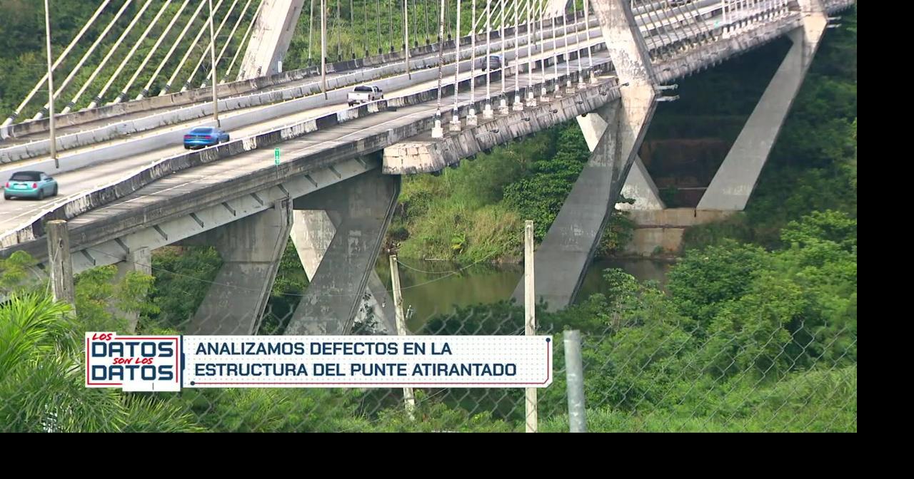 Analizamos defectos en la estructura del puente atirantado | Los Datos ...