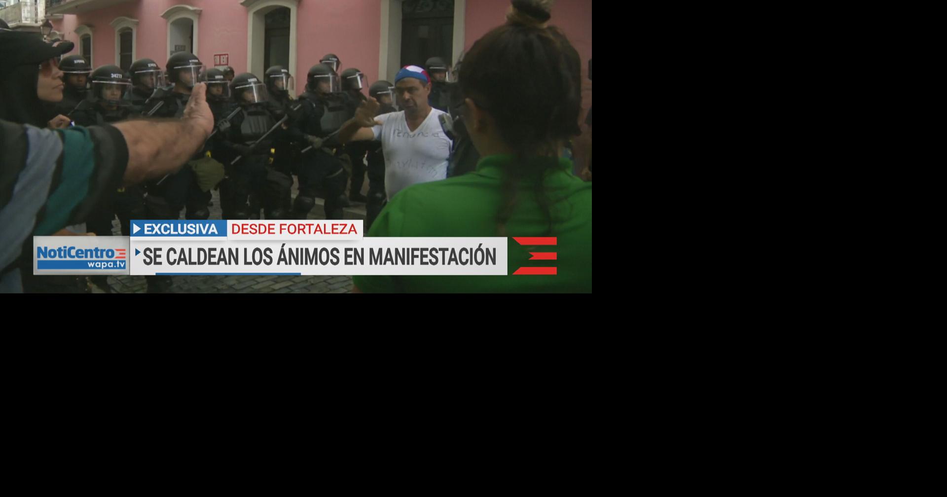Tito Kayak llega hasta protesta en Fortaleza | Locales | wapa.tv