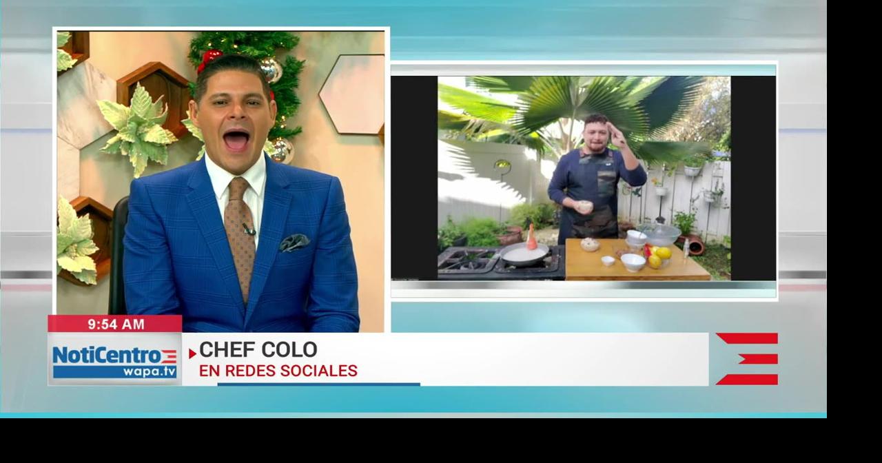 Chef Colo vendiendo sueños tempranito | Entretenimiento | wapa.tv