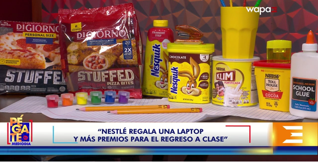 Nestle tiene premios para el back to school | Pégate al Mediodía | wapa.tv