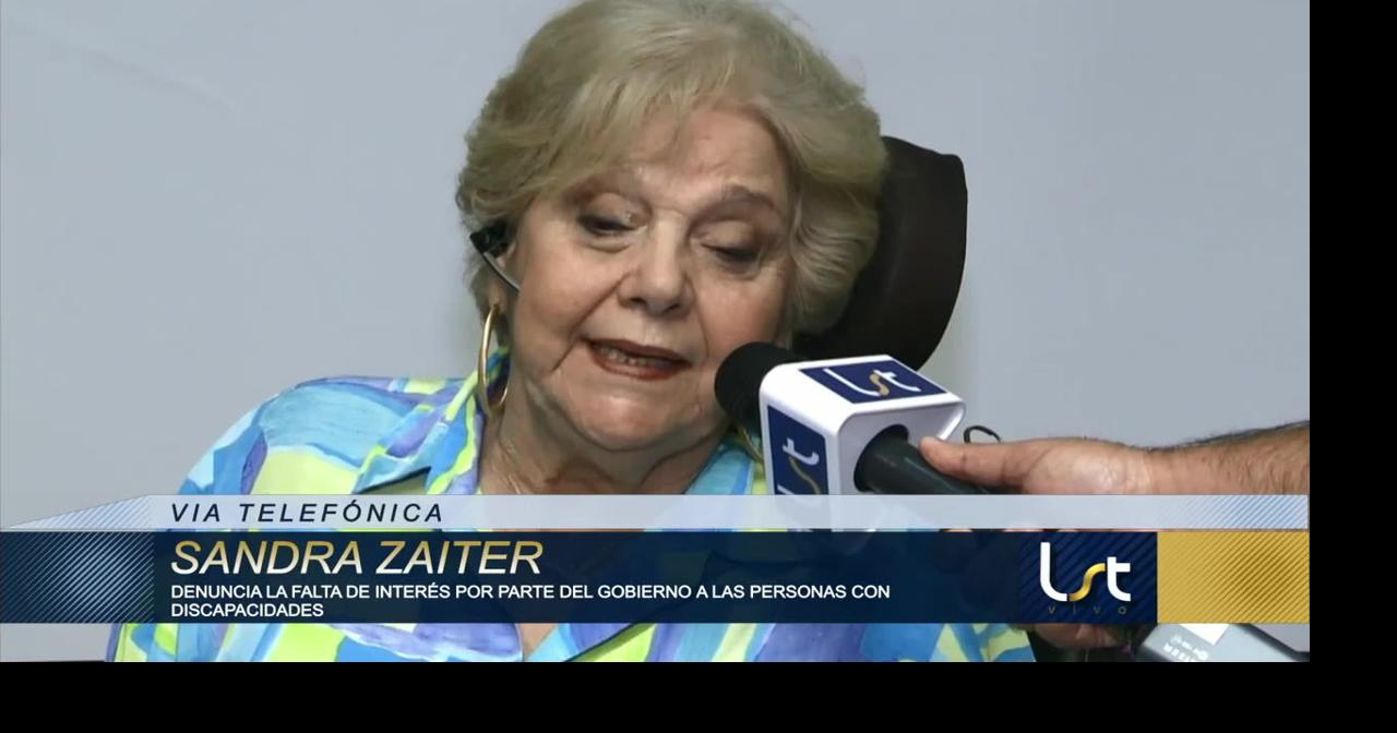 Sandra Zaiter denuncia la falta de interés del gobierno | Lo Sé Todo ...